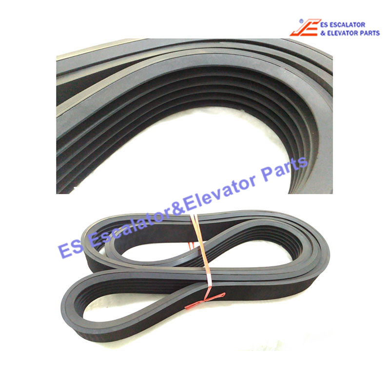 6PM3327_ 6PM3327 Escalator Poly-V Belt Use For Otis