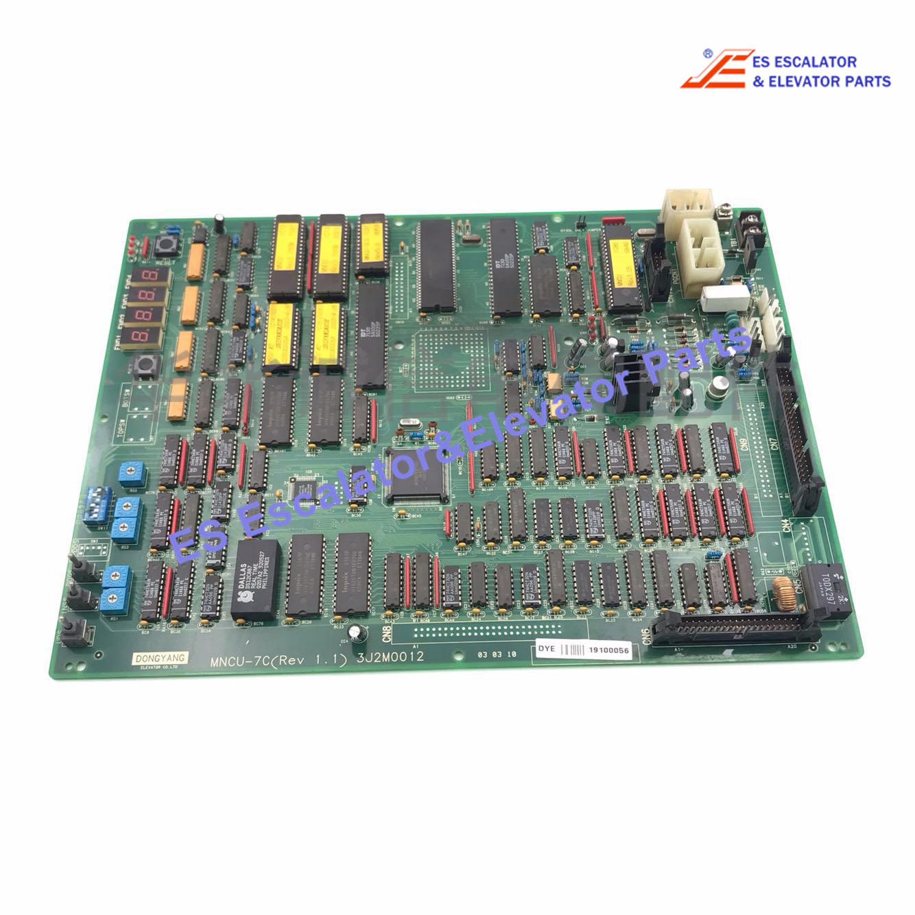 MNCU-7C（REV1.1)3J2M0012_MNCU-7C（REV1.1)3J2M0012 Elevator Circuit board Use For Thyssen